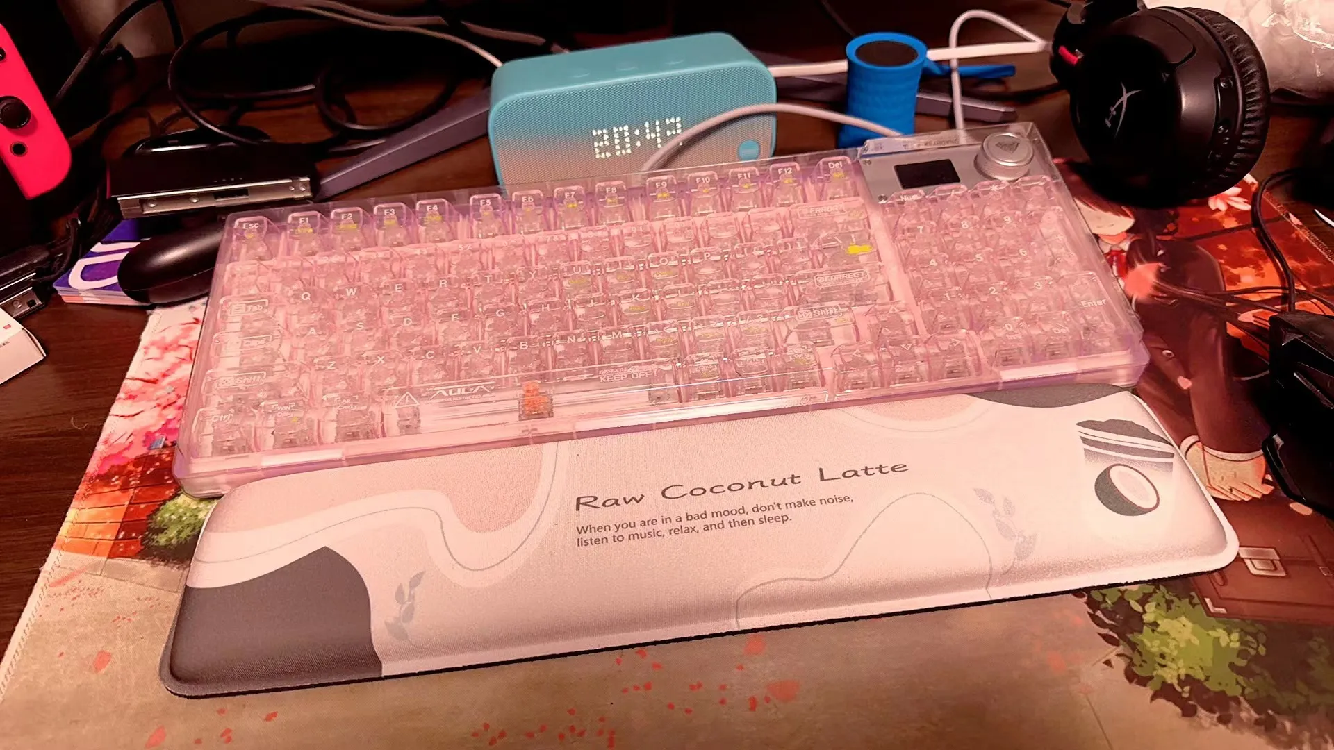 Transparent Mechanical Esports Keyboard Fully Transparent From Hglement ...