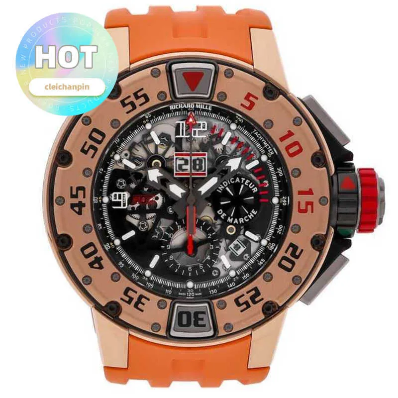 RM Racing Flyback Time Diving Car Gold Mens Watch RM032 From ...
