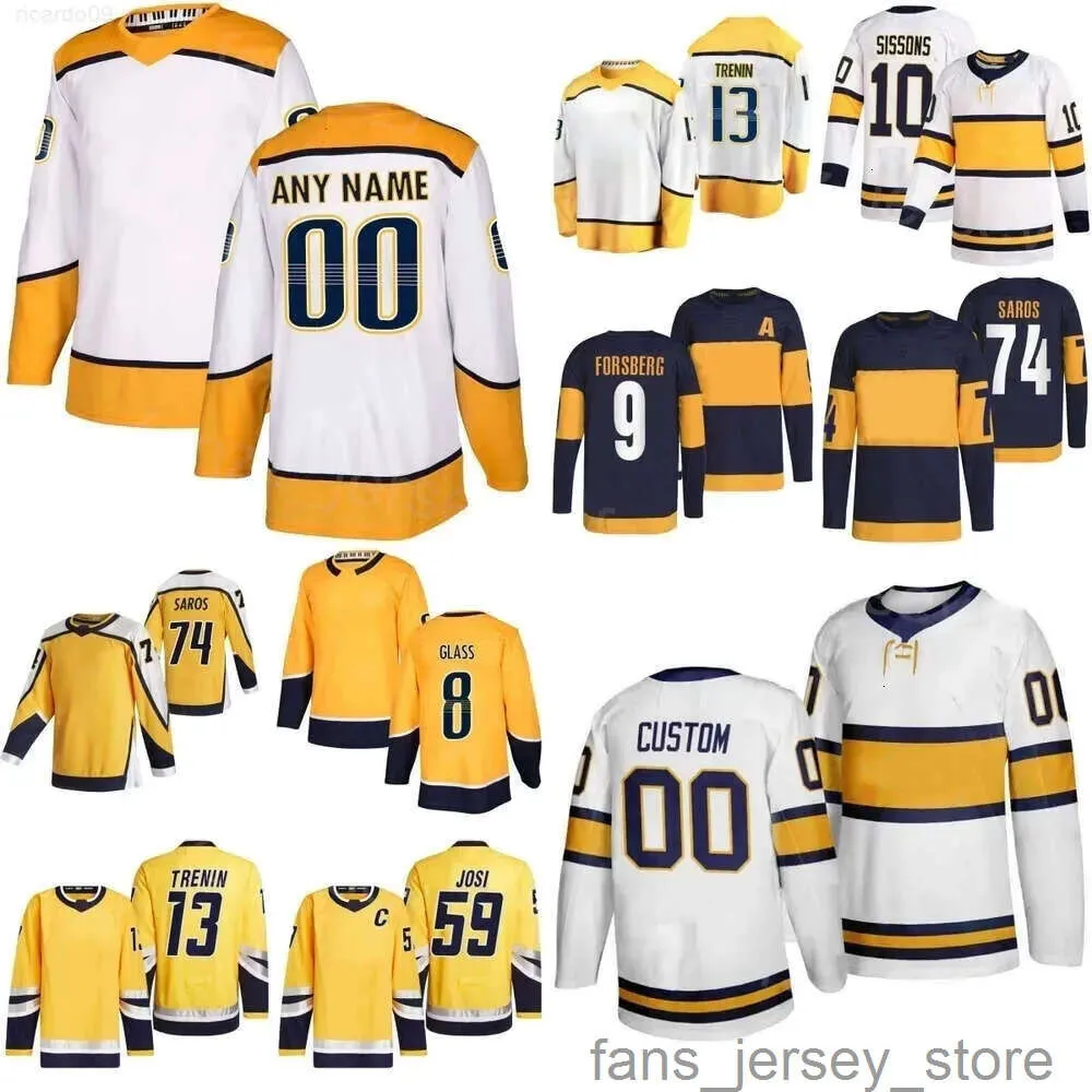 Hockey Jersey Nashville Luke Evangelista Roman Josi... From Fans_jersey ...