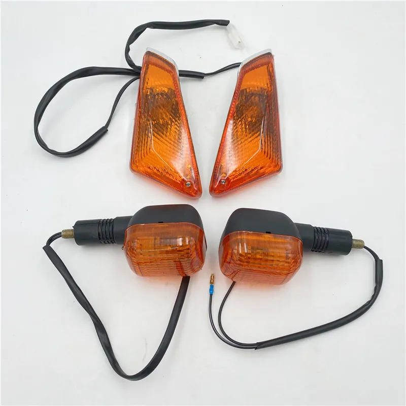 Motorcycle Turn Signals - QS110-A/C Front & Rear Indicator Lights, Left ...