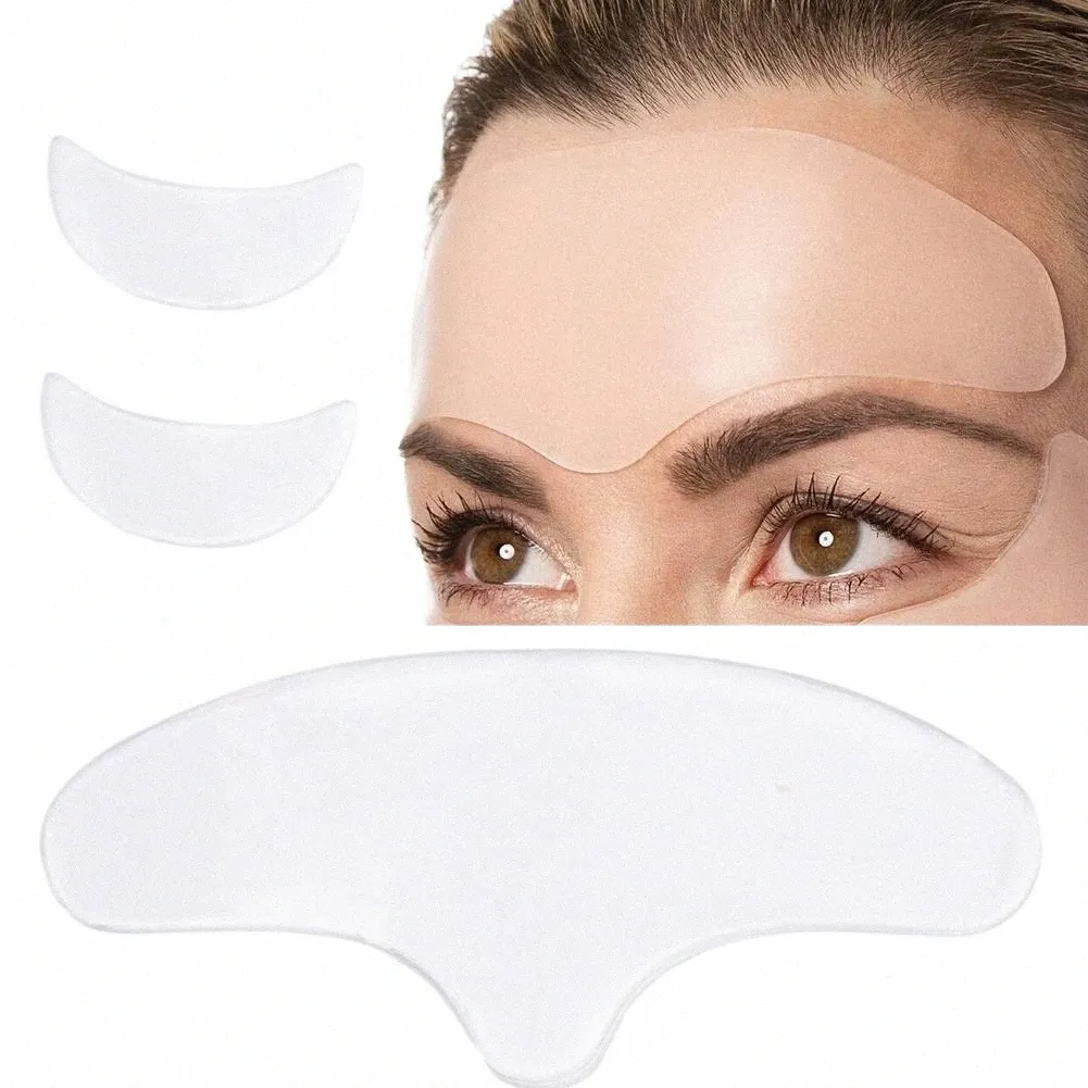 DHgate.com:2024Reusable Silicone Anti-Wrinkle Face Patches, Transparent ...