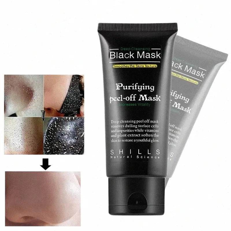 DHgate.com:Deep Cleansing Black Peel-Off Face Mask with Bamboo Charcoal ...