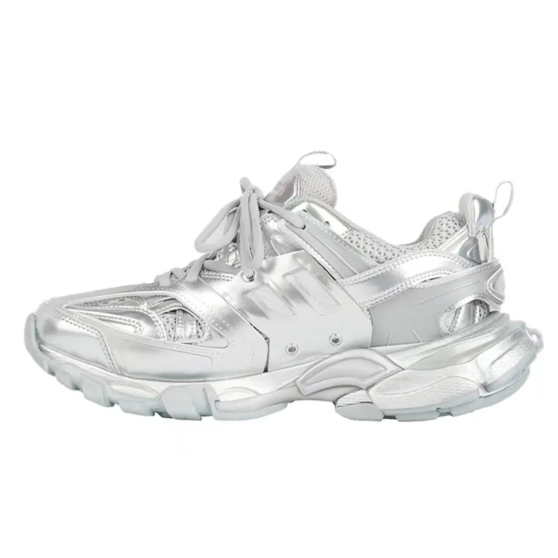 17FW Designer Triple S Track 3.0 Sneakers With Transparent Nitrogen ...