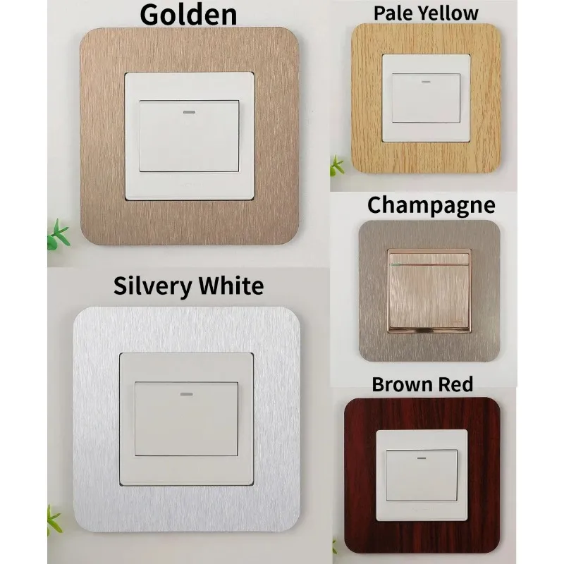 DHgate.com:2024 New Anti-Dust Switch Sticker, Non-Adhesive Wall Outlet ...