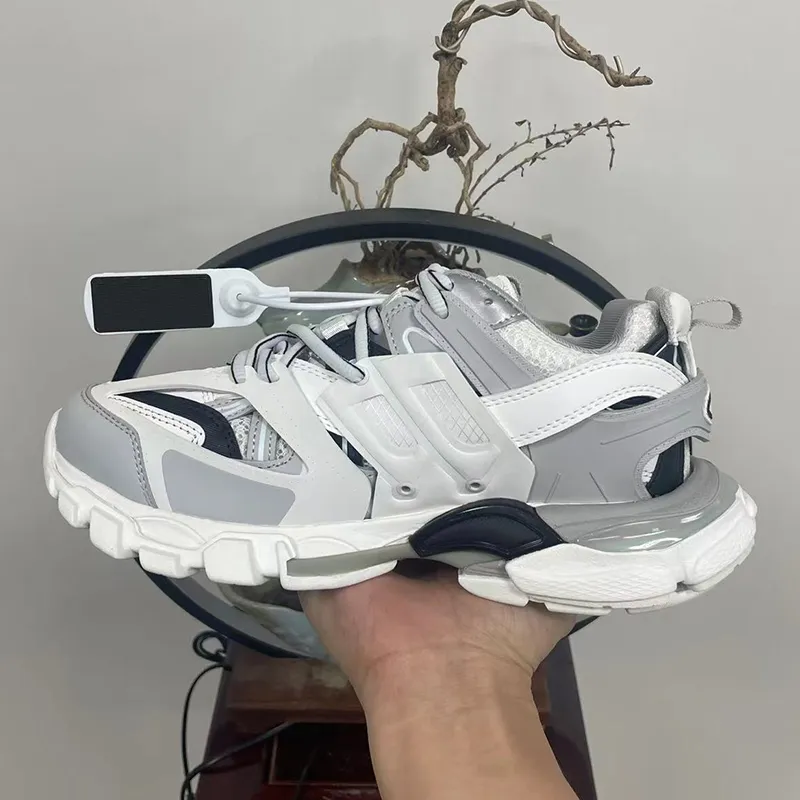 17FW Designer Triple S Track 3.0 Sneakers With Transparent Nitrogen ...