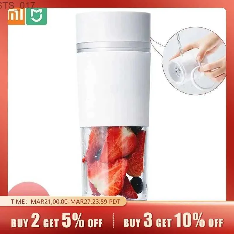 DHgate.com:Xiaomi Mi Home Portable Juice Cup, 300ml Mini Electric Juice Mixer, Fruit Food ...