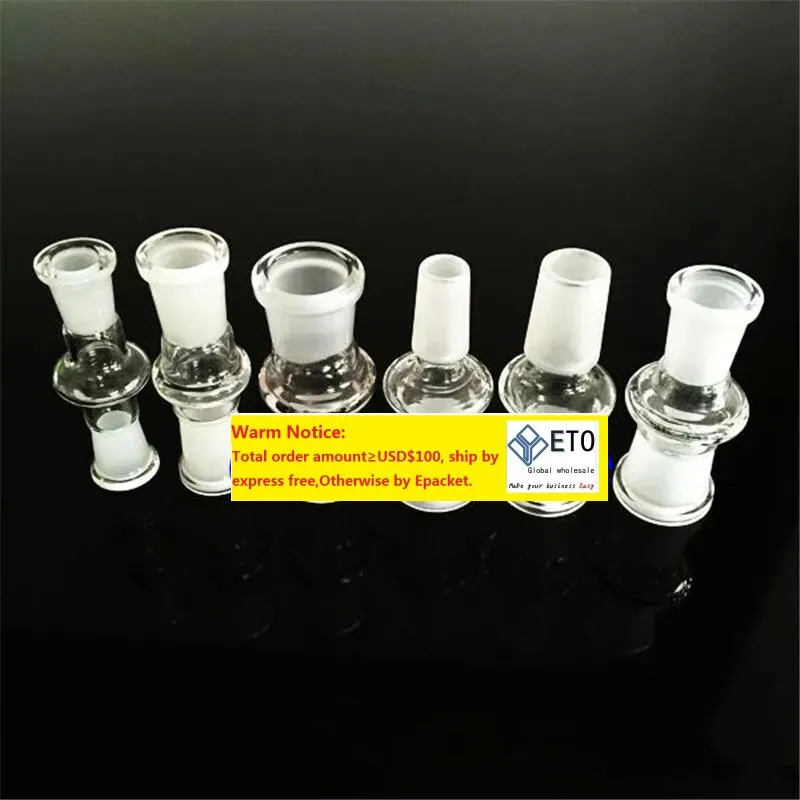 Glass Drop Down Adaptor For Bongs 18mm To 14mm With Male/Female ...