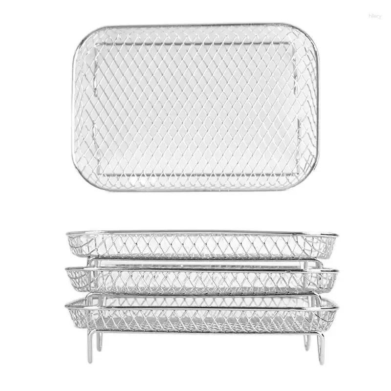 Stainless Steel 3 Layer Stackable Grill Stand For Home Kitchen And ...