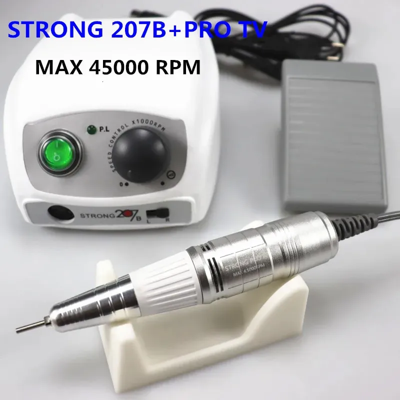 DHgate.com:65W Strong 207B Electric Nail Drill Pedicure Kit, 45000 RPM ...