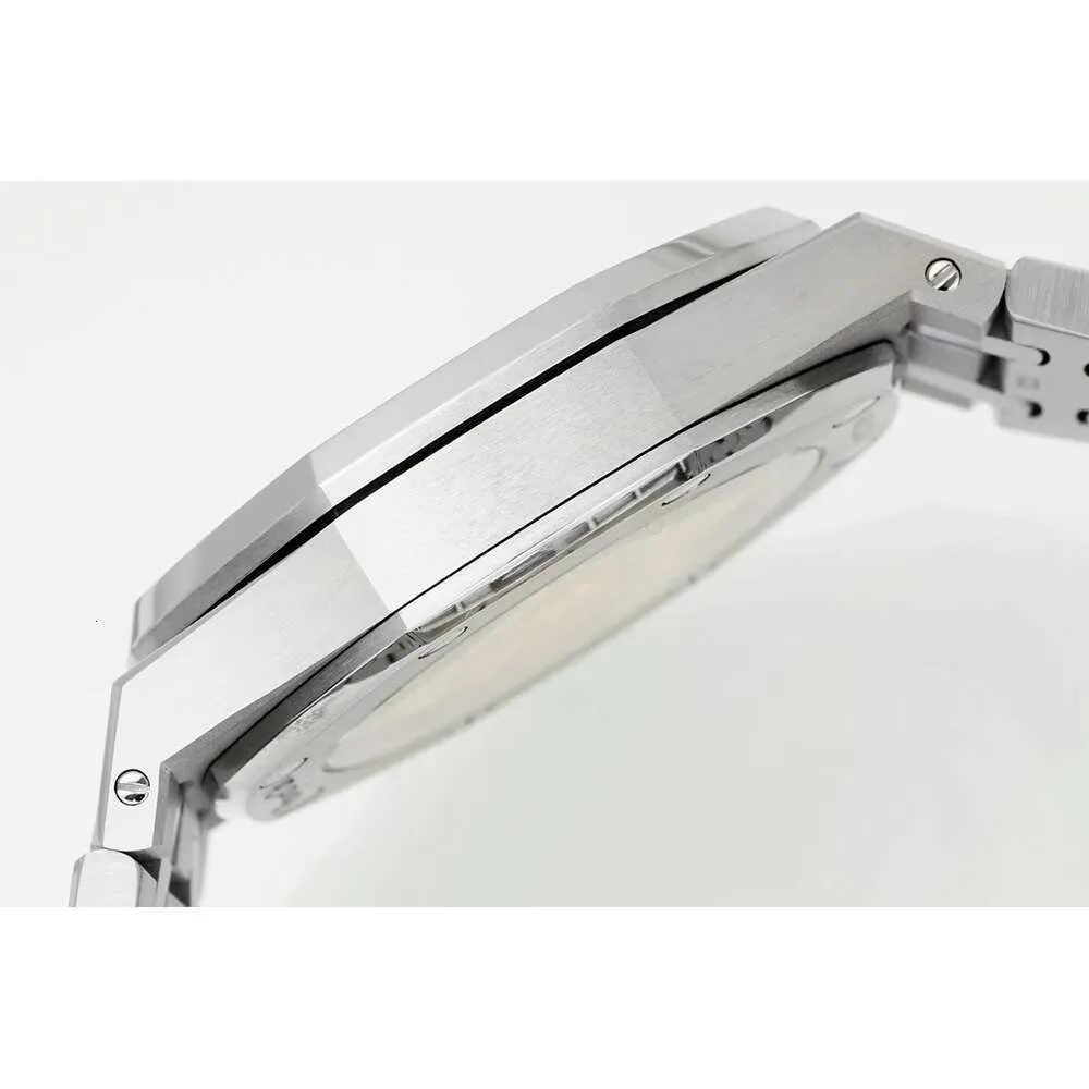 Mechanical 41mm Stainless Steel Wristwatch with Red Band and Sapphire ...