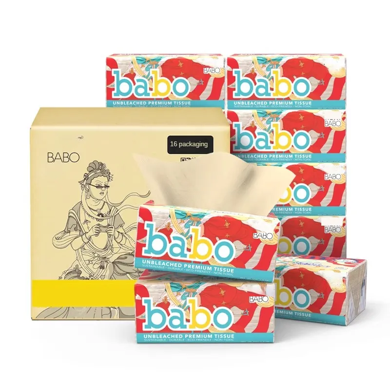 DHgate.com:BABO Paper Dunhuang Series Native Bamboo Pulp Natural Color ...