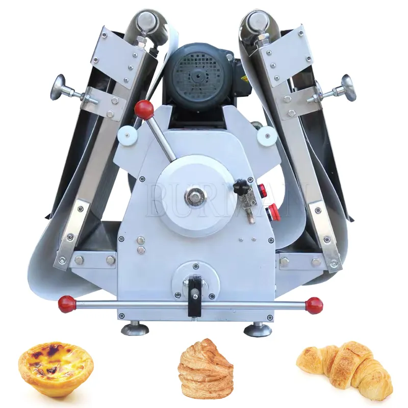 Desktop Stainless Steel Puff Pastry Sheet Making Machine For Bread ...
