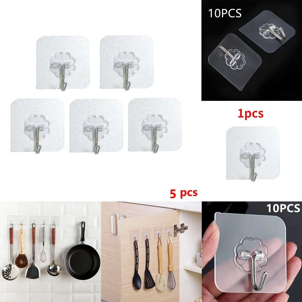 DHgate.com:Strong Self Adhesive Hooks, Stainless Steel Transparent Wall ...