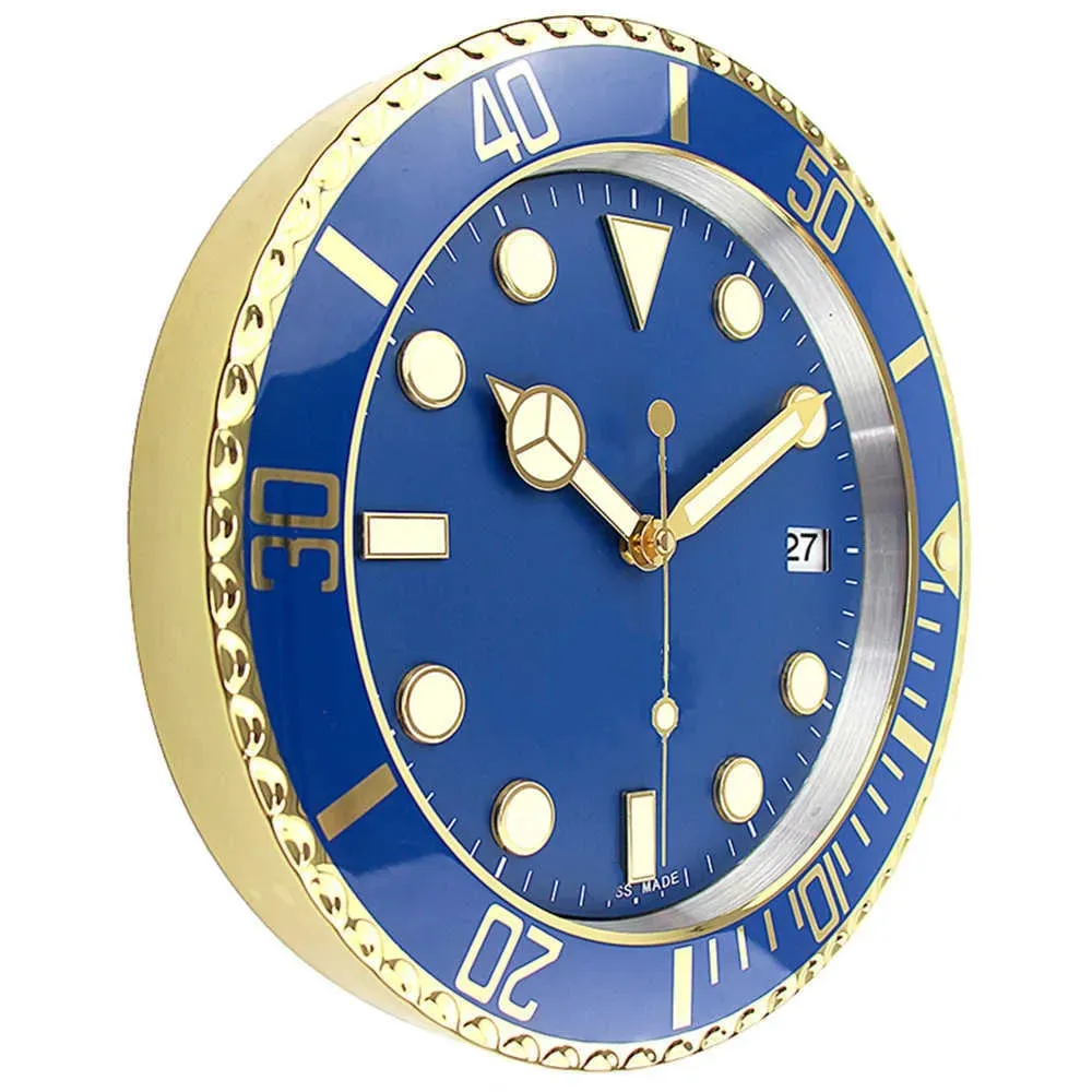 Clocks: Home Decorative Wall Watch, Metal Glass Quartz, French Luxury ...