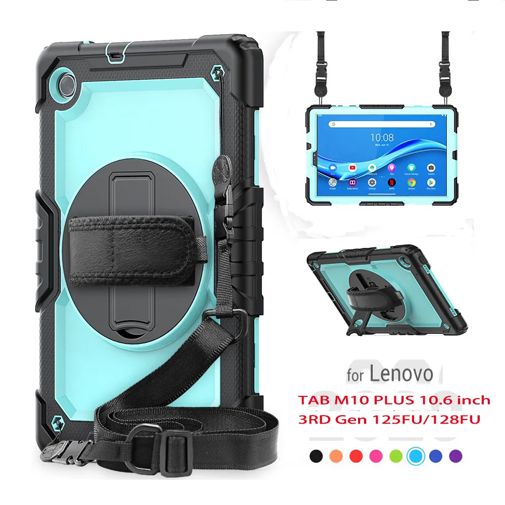 DHgate.com:Rotating Hand Strap Rugged Tablet Protector with Built-In ...