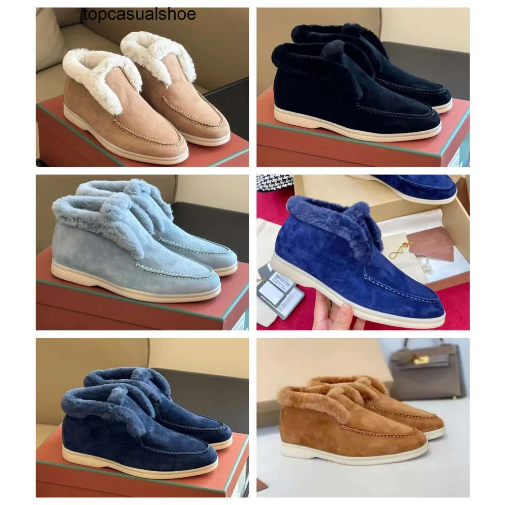 Loro Piano LP LorosPianasl 24s Charms Walk Suede Loafers Genuine ...