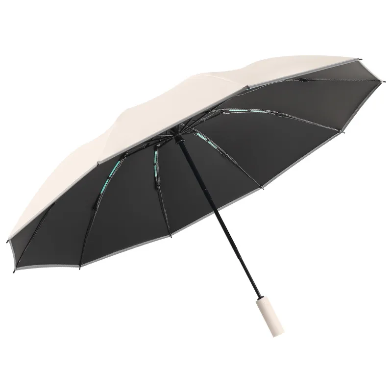 Automatic Umbrella for Men - Large, Reflective, 10-Rib Construction ...