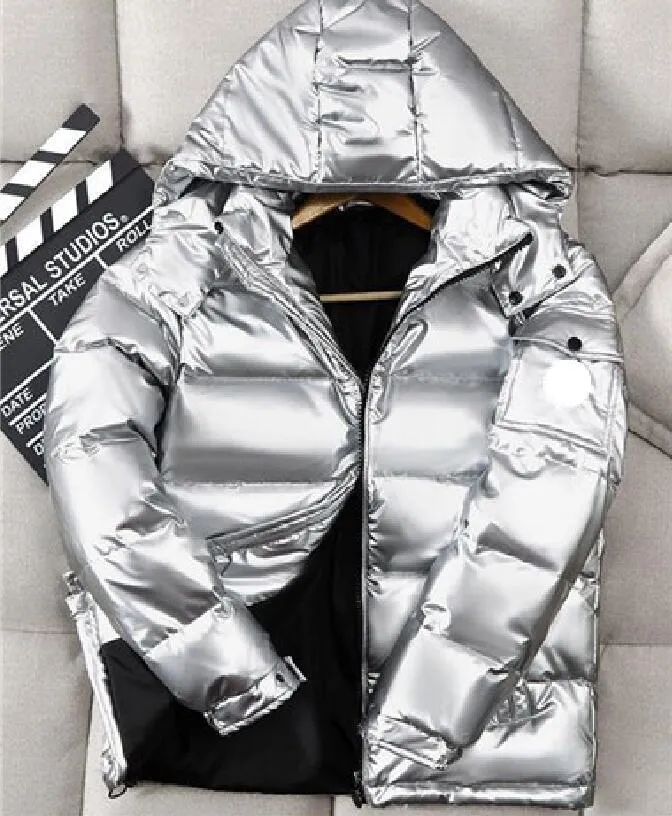 Luxury Moncleare Winter Puffer Silver Puffer Jacket For Men And Women ...