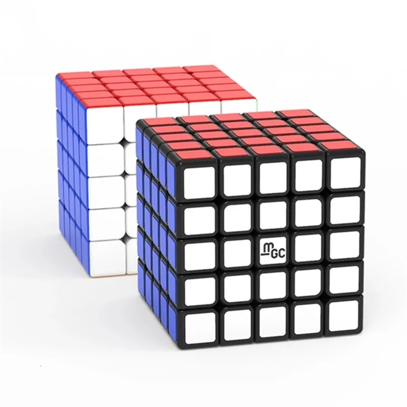 YJ MGC 5x5 Magnetic Speed Cube - Stickerless 62mm, Smooth Turning Magic ...
