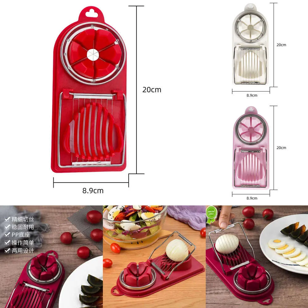 Multifunctional Egg Slicer - Stainless Steel Egg Cutter, Sectioner ...