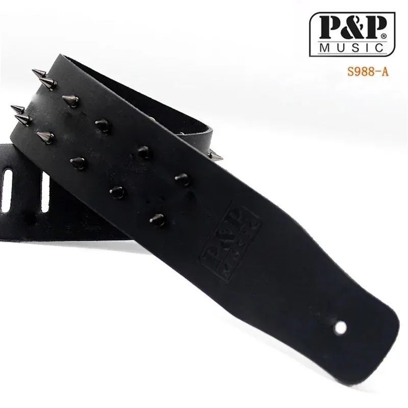 2024 P P High-Quality Leather Guitar Strap for Acoustic, Electric ...