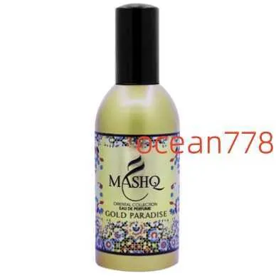 Mashq Gold Paradise Unisex Eau De Perfume, 100ml, Long Lasting Fragrance, Fresh And Floral Scent ...