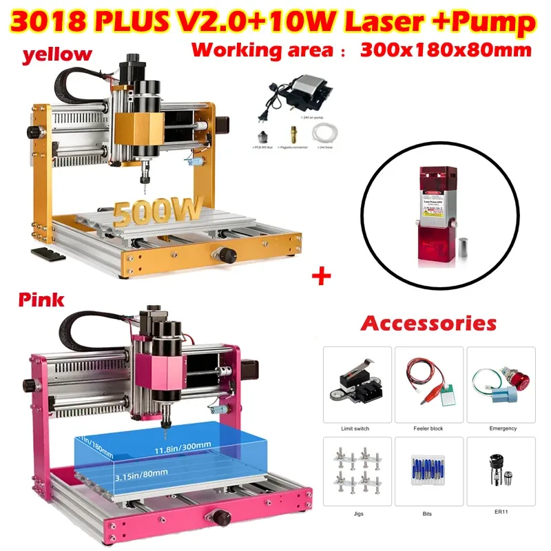 DHgate.com:CNC Router 3018 Pro V2.0 Wood Engraver Engraving Milling ...