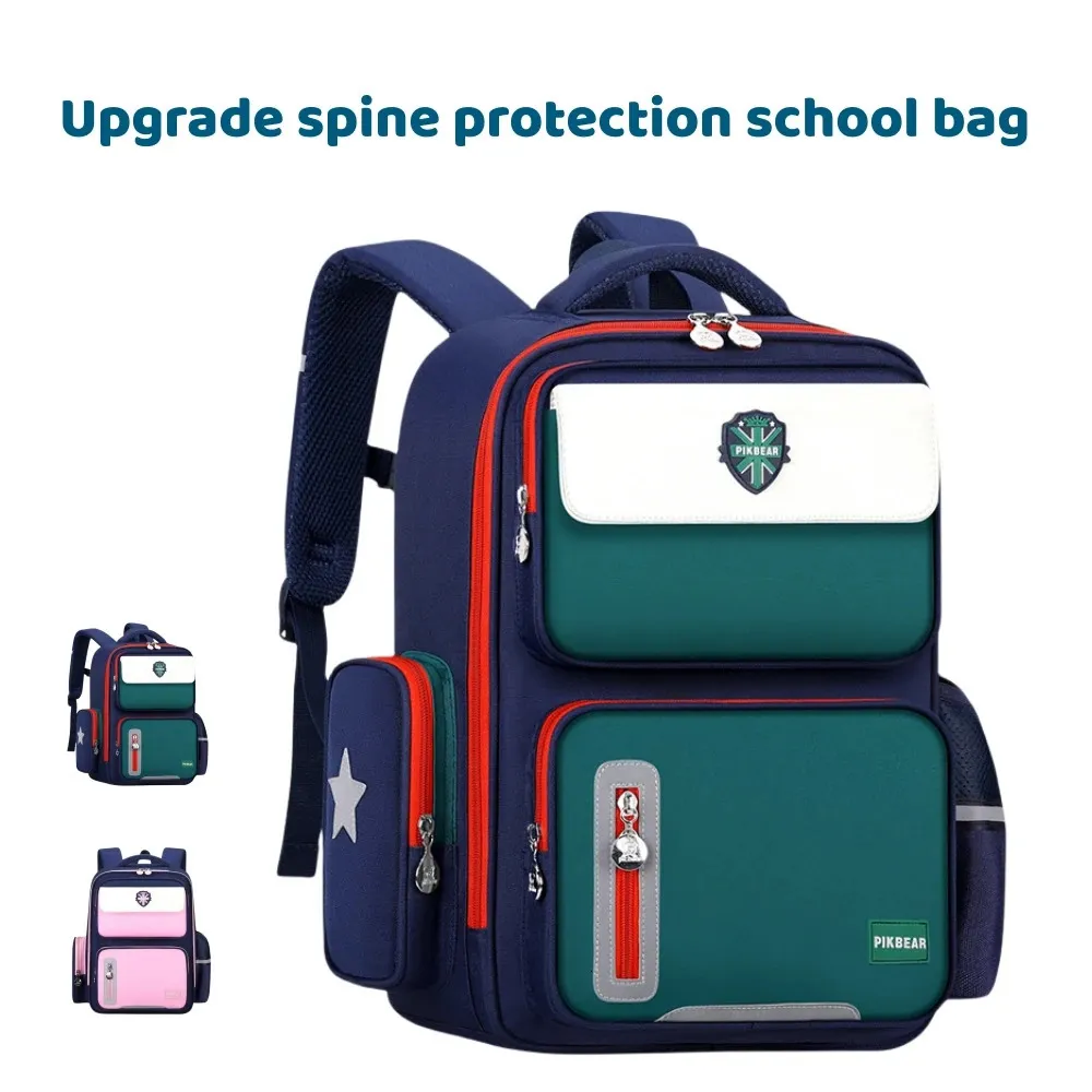 Children's Large Capacity Waterproof Backpack School Bag with ...