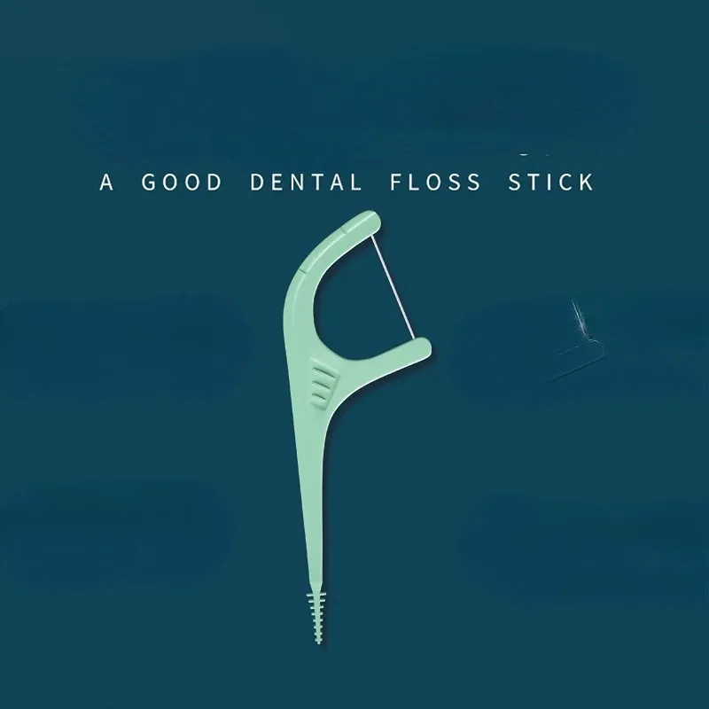 Picks Blue Dental Floss 100 Pack, Bâtons De Nettoyage De Dents Pour Le ...