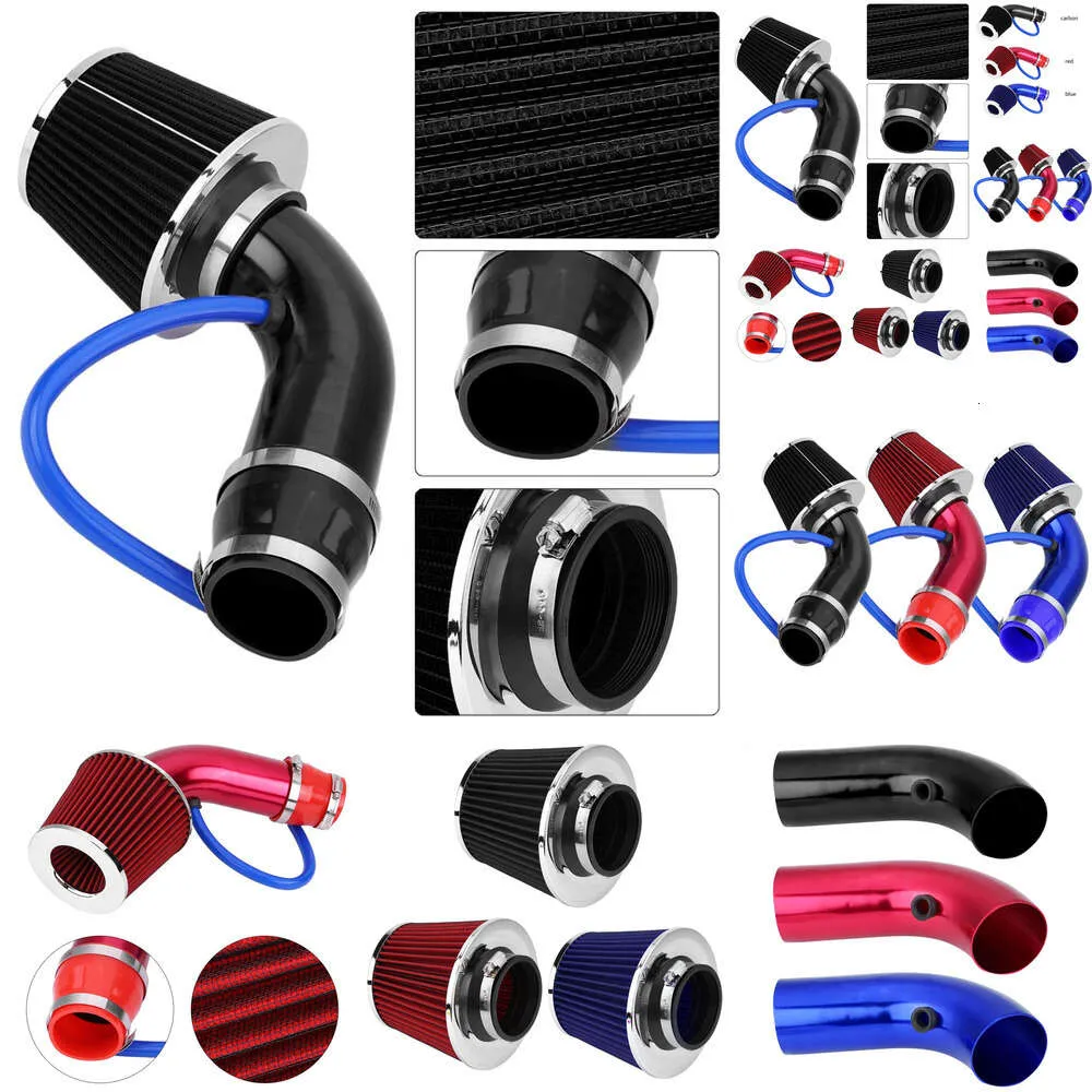 High Flow Black Car Engine Intake Pipe Air Filter With Mushroom Head ...