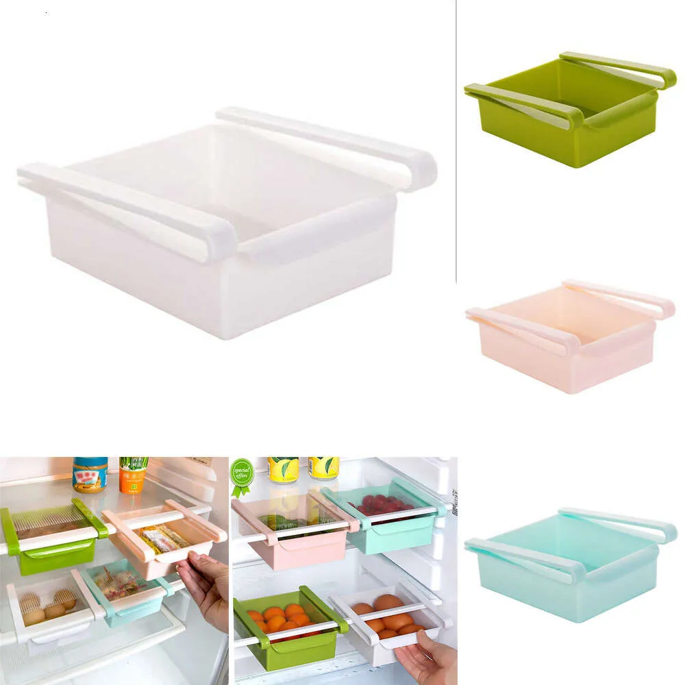 2024 Fridge Container Organizer Slide Fridge Storage Box With Space ...