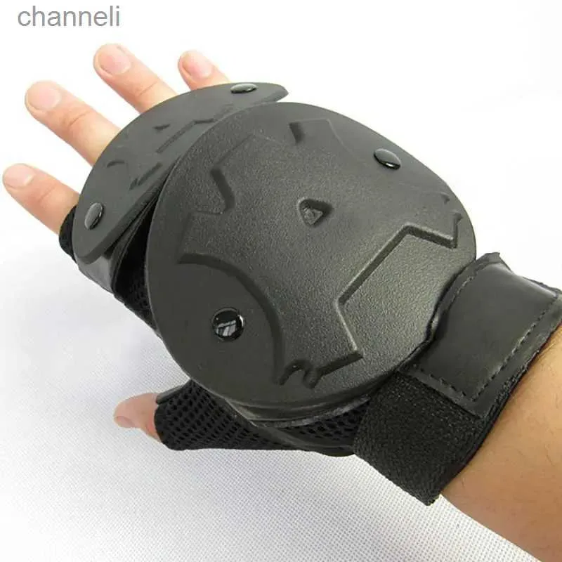 DHgate.com:Tactical Gloves War God Tortoise Shell Anti Riot Half Finger ...