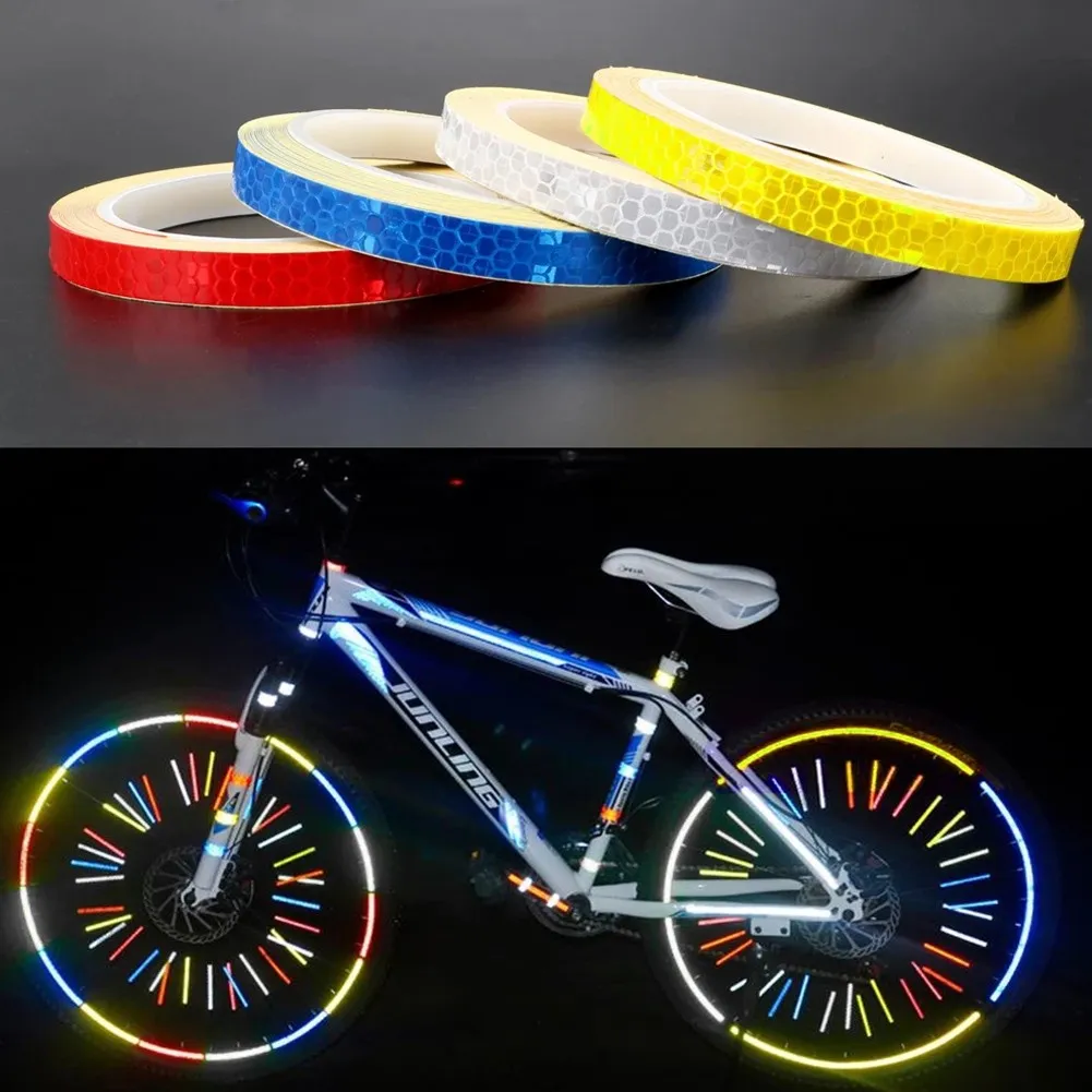8m Reflective Tape Car Reflective Stickers Motorcycle Bicycle Reflector ...