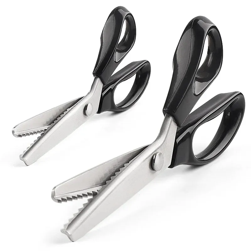 Premium Pinking Shears: Stainless Steel Fabric Cutting Scissors with ...