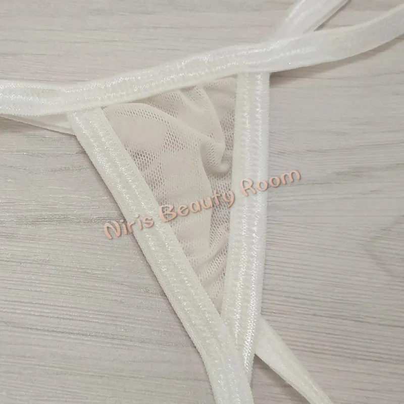 Micro Mini Thong Bikini Set Sexy G String Panties Lingerie Underwear ...