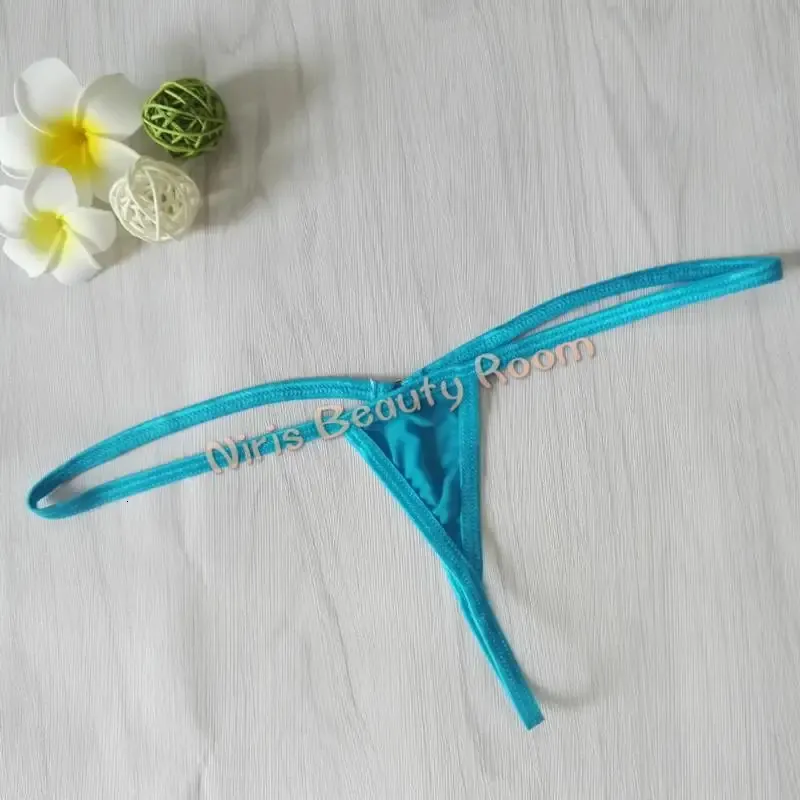 Micro Mini Thong Bikini Set Sexy G String Panties Lingerie Underwear ...