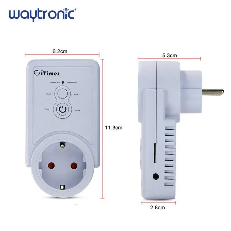Smart GSM Temperature Sensor SMS Control Power Outlet Switch with Alarm ...