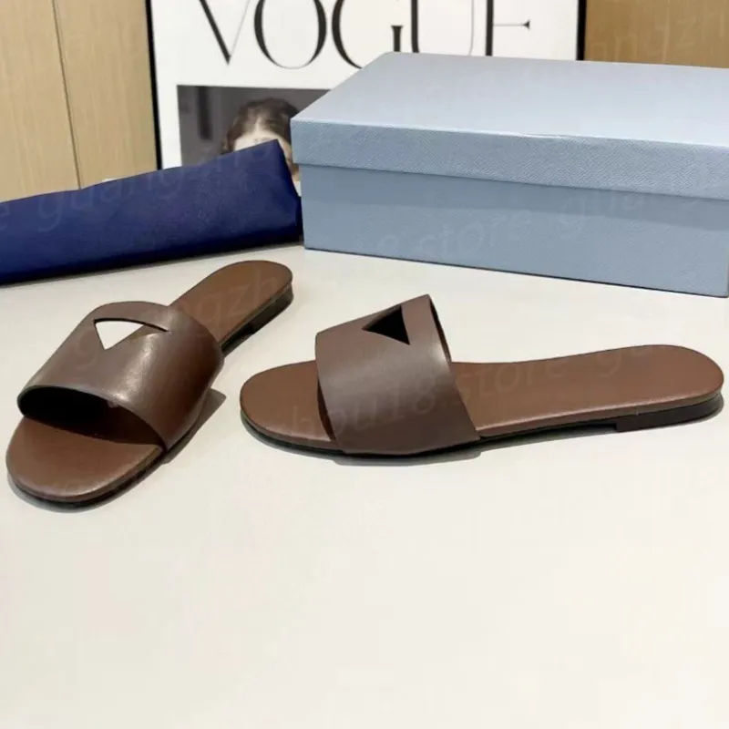 10A Designer Slippers: Women's Flat Bottom Casual Slippers with Hollow ...