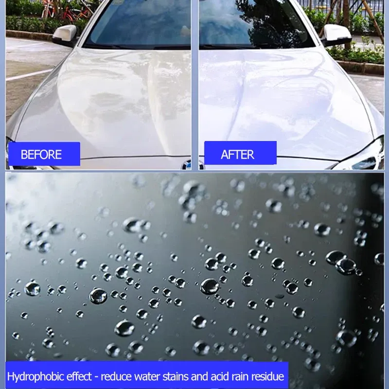 9H Ceramic Car Coating Kit: Liquid Glass Protection, Anti-Scratch ...