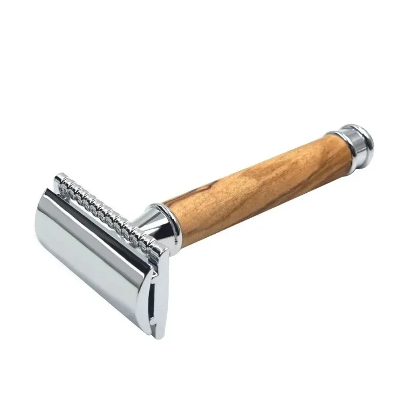 DHgate.com:Double-Sided Vintage Razor | Copper & Olive Wood Safety ...