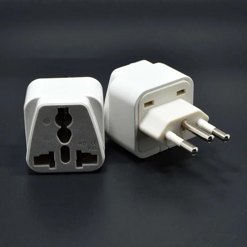 DHgate.com:3-Pin Brazil AC Power Plug UK/US/EU to Brazil Travel Adapter ...