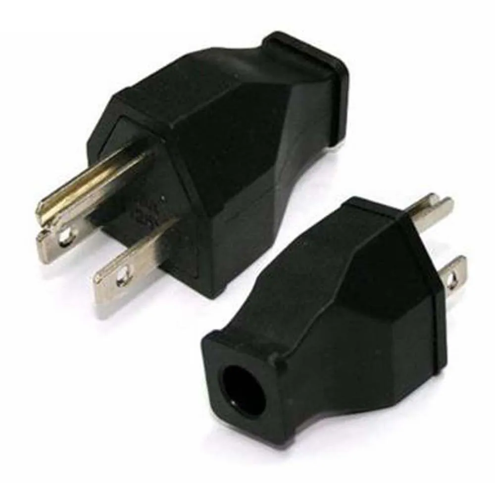 Power Meter Plug Socket - Black 15A 125V NEMA 5-15P/5-15R 3-Pin ...