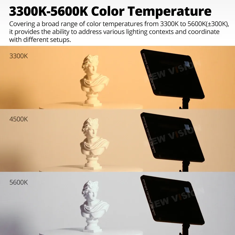 Godox LEDP260C LED Video Light Panel Bi Color Dimmable 3300 5500K ...