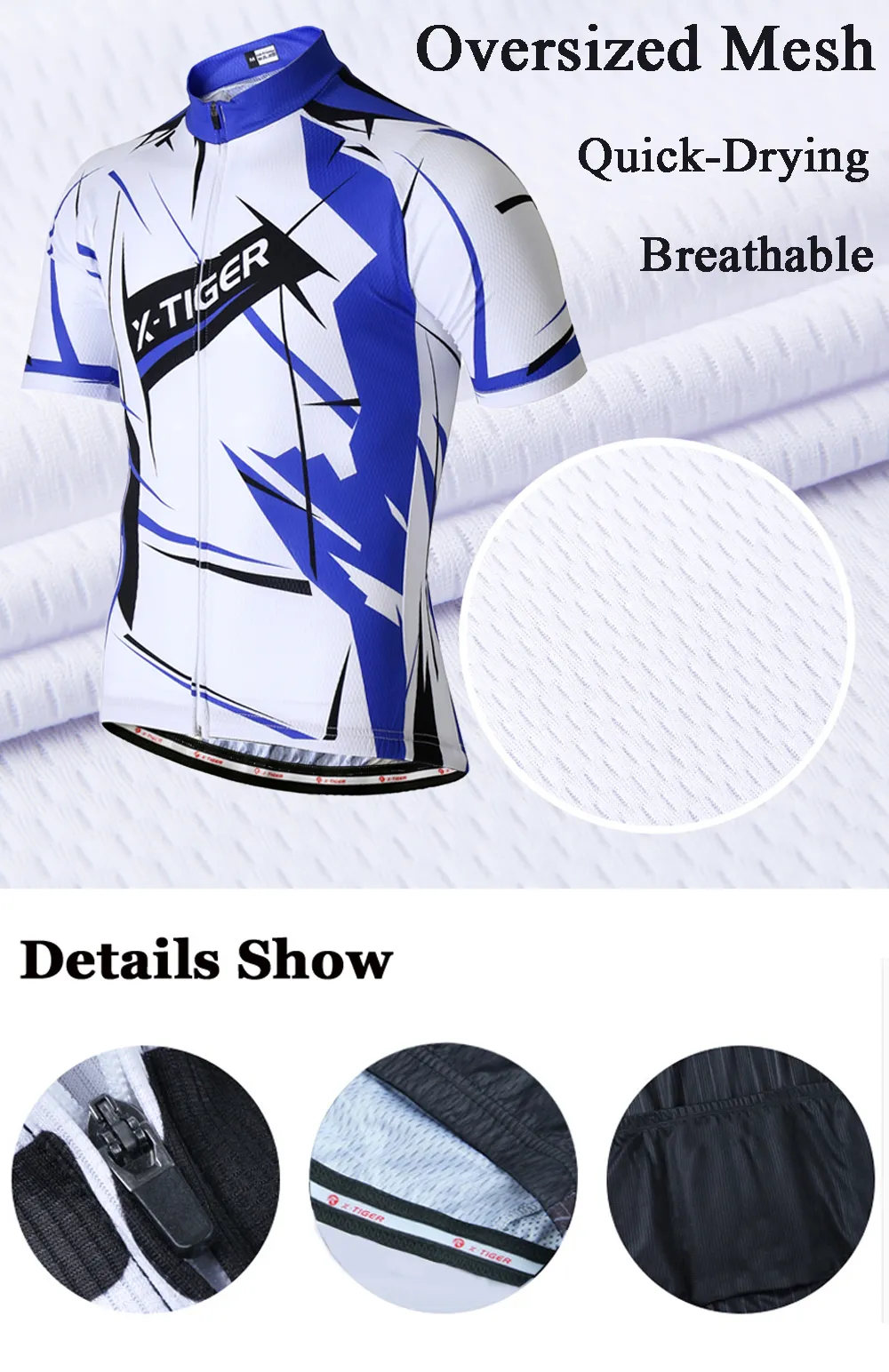X Tiger Summer Pro Cycling Jersey Set Racing Bicycle Clothing Man Maillot Ropa Ciclismo MTB Bike ...