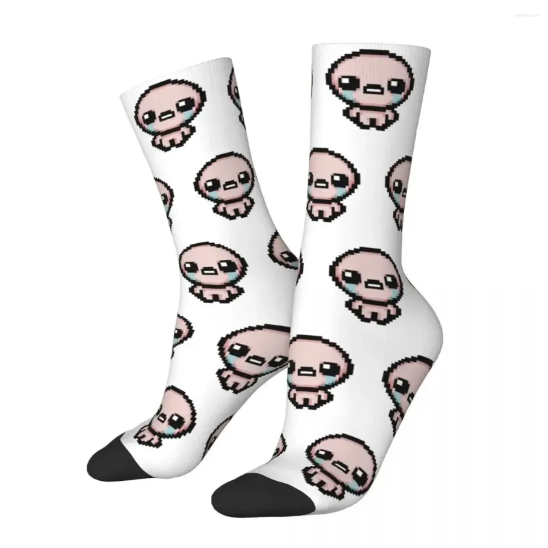 Binding Of Isaac Pixel Socks For Men And Women Casual Sportswear For ...