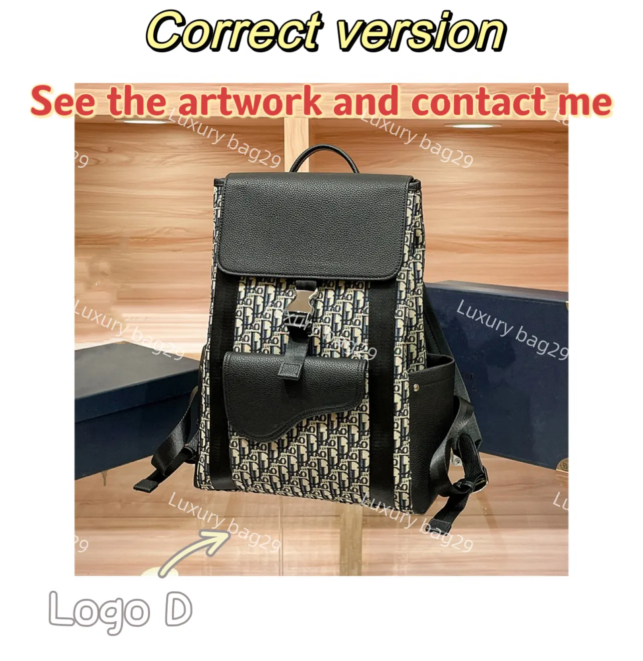 DHgate.com:Canvas Laptop Backpack - Stylish Unisex Travel Bag for Men ...