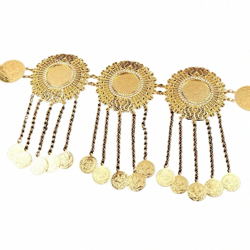 DHgate.com:Bohemian Gold Coin Belly Chain: Ethnic Statement Waist Chain ...