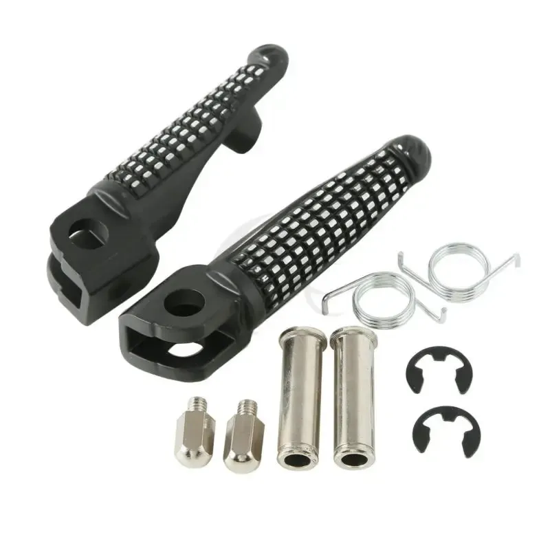 Motorcycle Foot Pegs For Kawasaki ZX6R ZX636 ZX10R ZX9R Z1000 Z800 ...