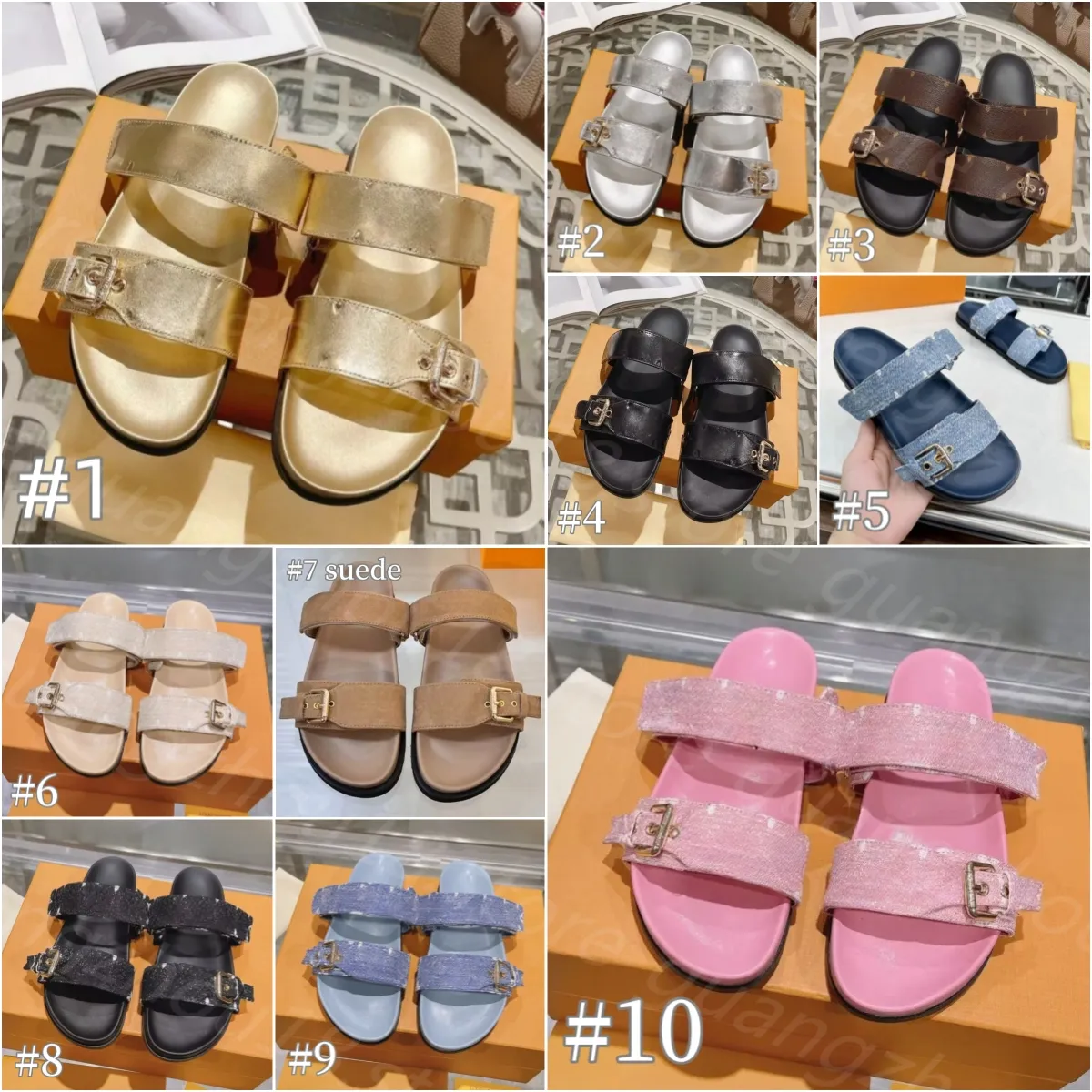 VELCRO Embossed Single Buckle Trainer Slippers High... From Guangzhou18 ...
