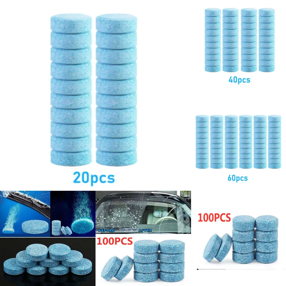 DHgate.com:100 Pack Effervescent Windshield Washer Tablets, Solid Glass ...
